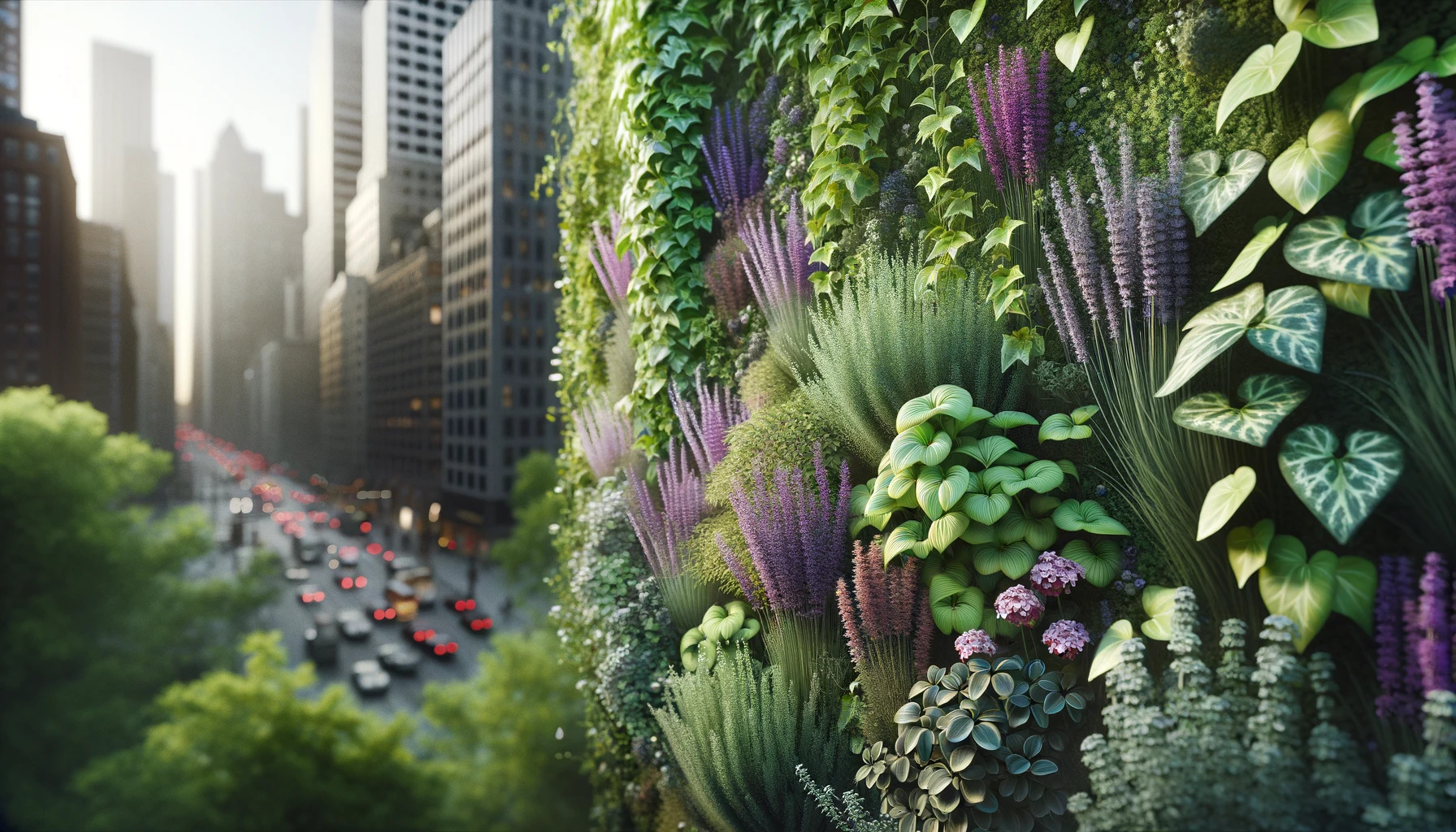 The Best Plants for Green Walls to Combat Pollution